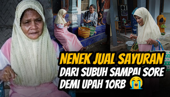 Kaki Pincang, Lansia 70 Tahun Ini Hidup Sebatang Kara - Donasi Online