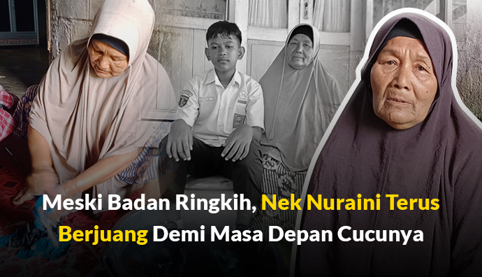 Jadi Buruh Cuci, Nenek Nuraini Berjuang Hidupi Cucunya - Donasi Online