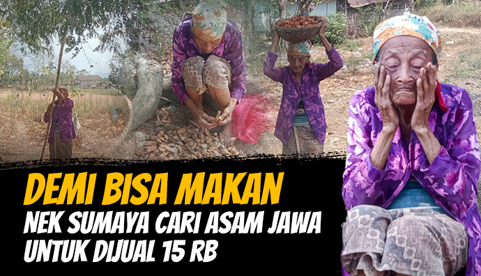Kisah Nenek 85 Tahun Penjual Asam Jawa Ini Demi Sesuap Nasi - Donasi Online