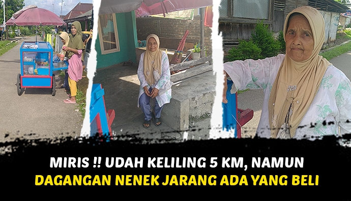 Sebatang Kara, Nenek 70 Tahun Jualan Kue Milik Orang Lain - Donasi Online